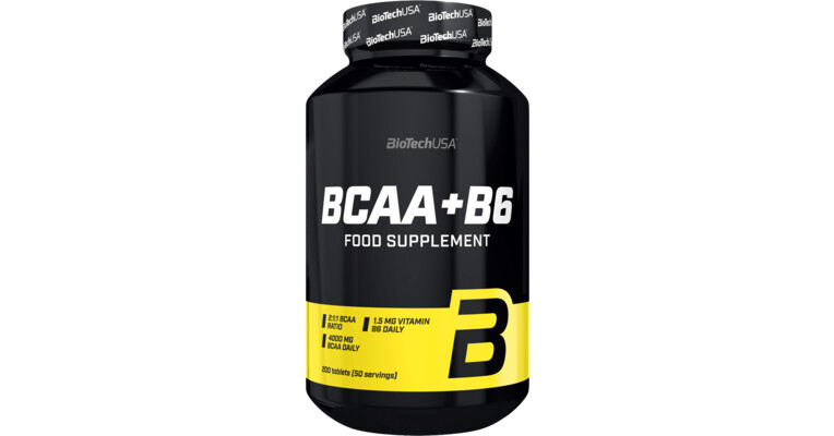 BioTech USA BCAA + B6 200 tabliet | BodyWorld.sk