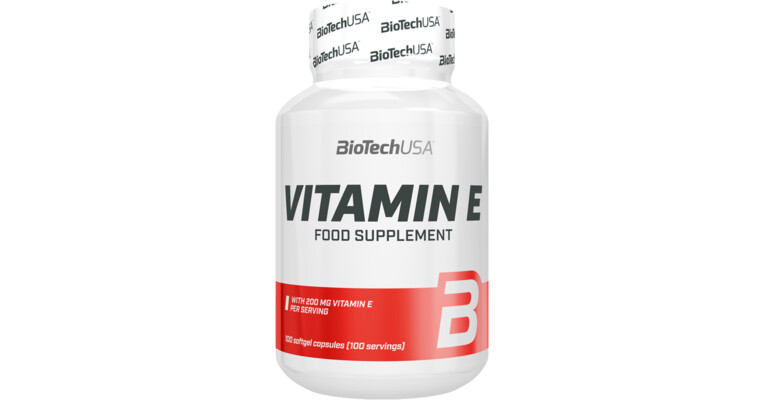 BioTech USA Vitamin E 100 capsules | BodyWorld.eu