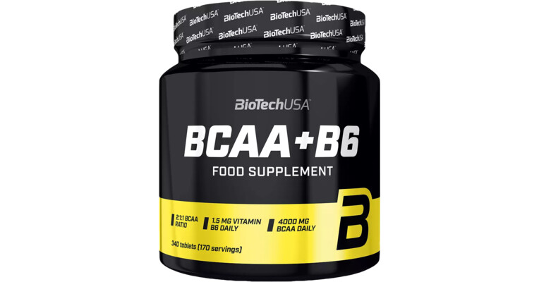 BioTech USA BCAA + B6 340 tabletta | BodyWorld.hu