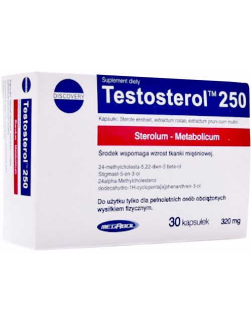 Megabol Testosterol™ 250 30 capsules | BodyWorld EU