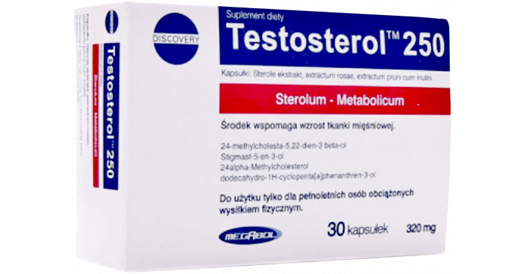 Megabol Testosterol™ 250 30 capsules | BodyWorld EU