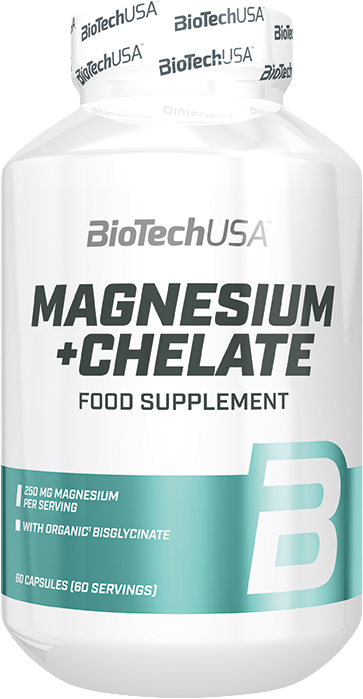BioTech USA Magnesium + Chelate 60 kapsúl | BodyWorld.sk