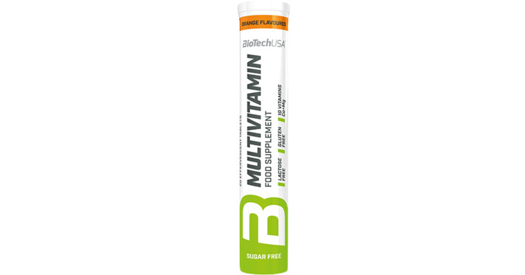 BioTech USA Multivitamin effervescent tablets 20 tablets | BodyWorld EU