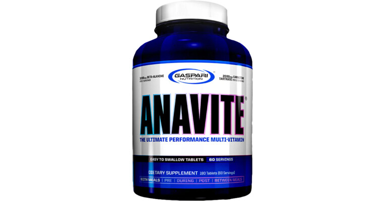 Gaspari Nutrition Anavite 180 comprimés | BodyWorld.eu