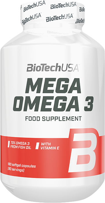 BioTech USA Mega Omega 3 90 capsules | BodyWorld.eu