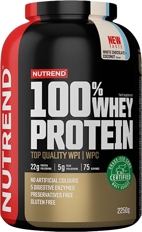 Nutrend 100% Whey Protein 2250 g | BodyWorld.cz