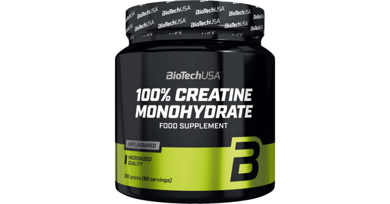 BioTech USA 100% Creatine Monohydrate 300 g | BodyWorld.eu