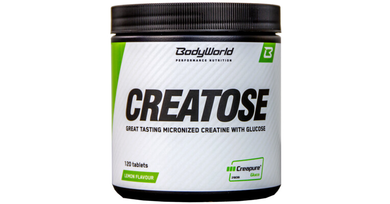 BodyWorld Creatose (Creapure® Gluco) 120 tablets | BodyWorld.eu