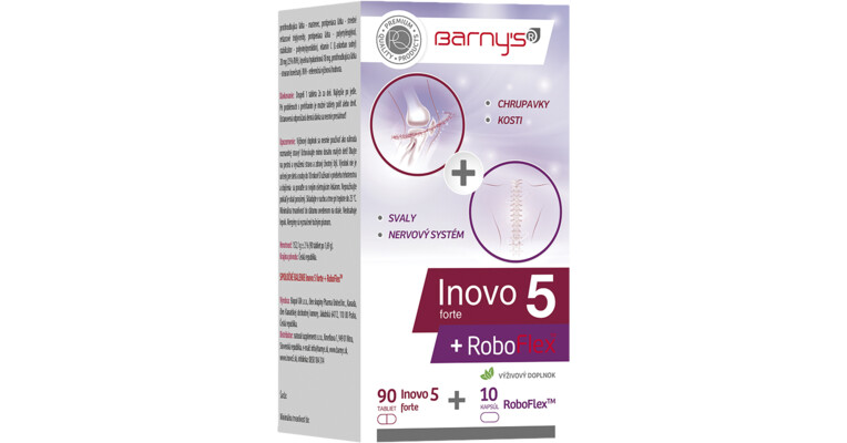 Barny´s Barny's Inovo 5 forte 90 tablets + RoboFlex 10 capsules ...