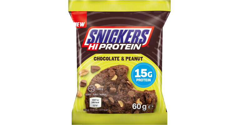 Mars Snickers HiProtein Cookie 60 g | BodyWorld.eu