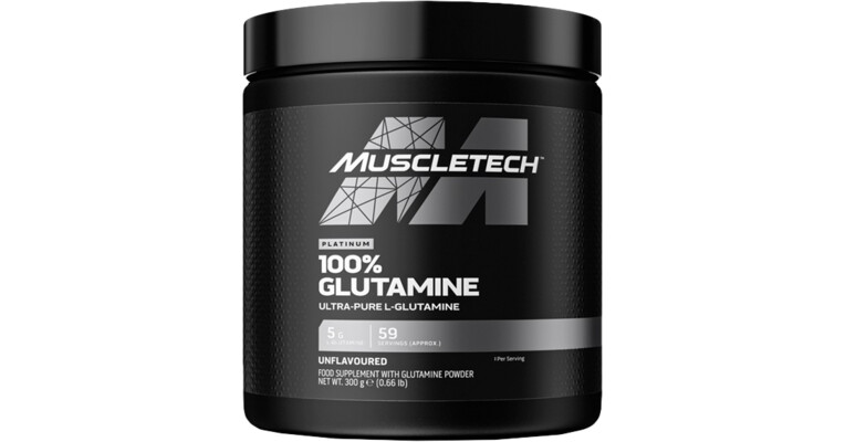 MuscleTech Platinum 100% Glutamine 300 g | BodyWorld.eu
