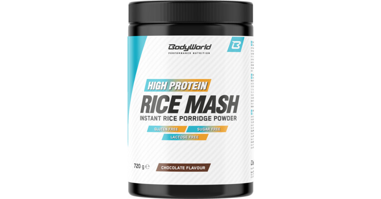 BodyWorld High Protein Rice Mash 720 g | BodyWorld.eu