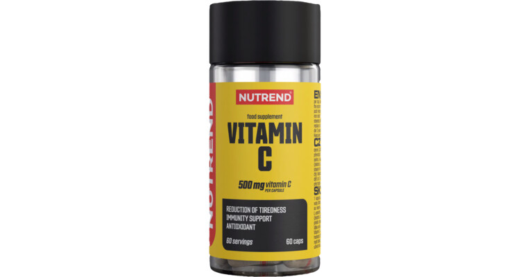 Nutrend Vitamin C 500 mg 60 capsules | BodyWorld.eu